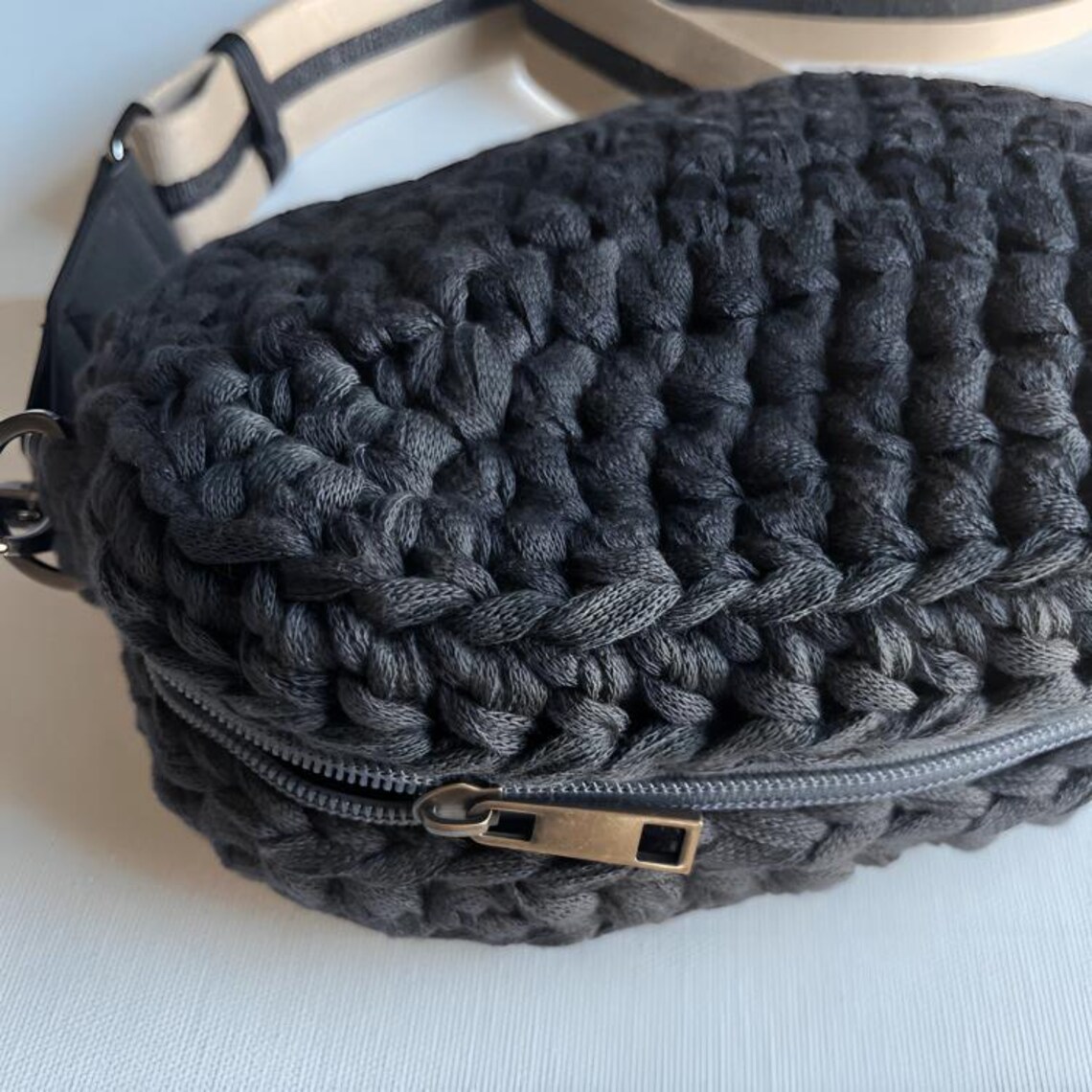 Crochet Belt Bag Pattern – the Betty Crossbody Bag, PDF Waist Bag ...