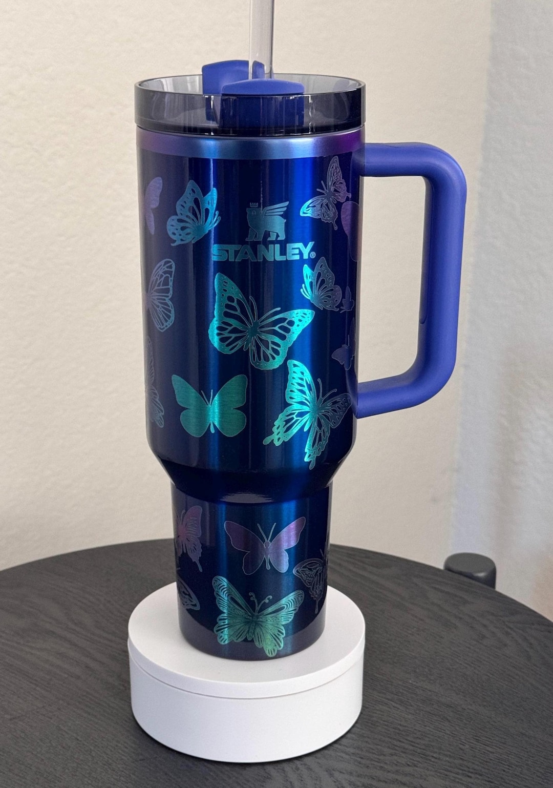Stanley Star Shine 40oz Tumbler: Laser Engraved Butterfly Edition ...