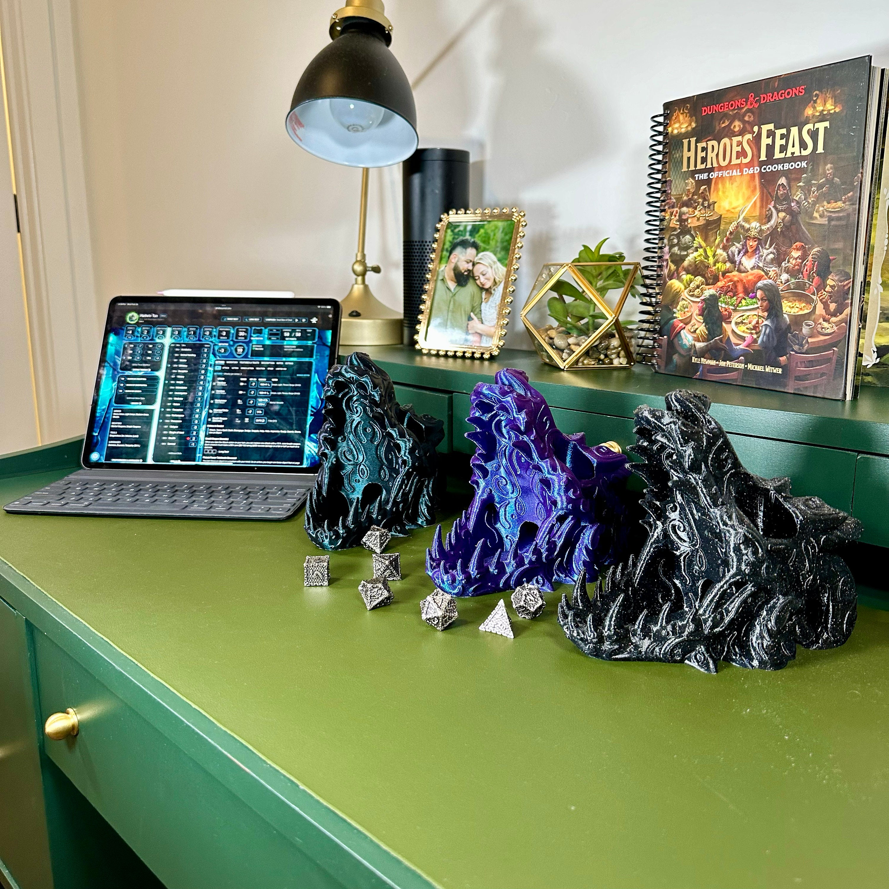 Dragon Skull Dice Tower Skull Dice Tower for D&D Dungeons and Dragons ...