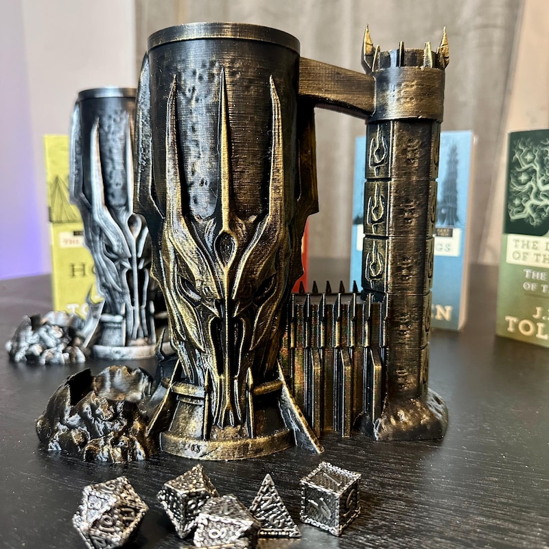 Dnd Dice Handpainted - Etsy