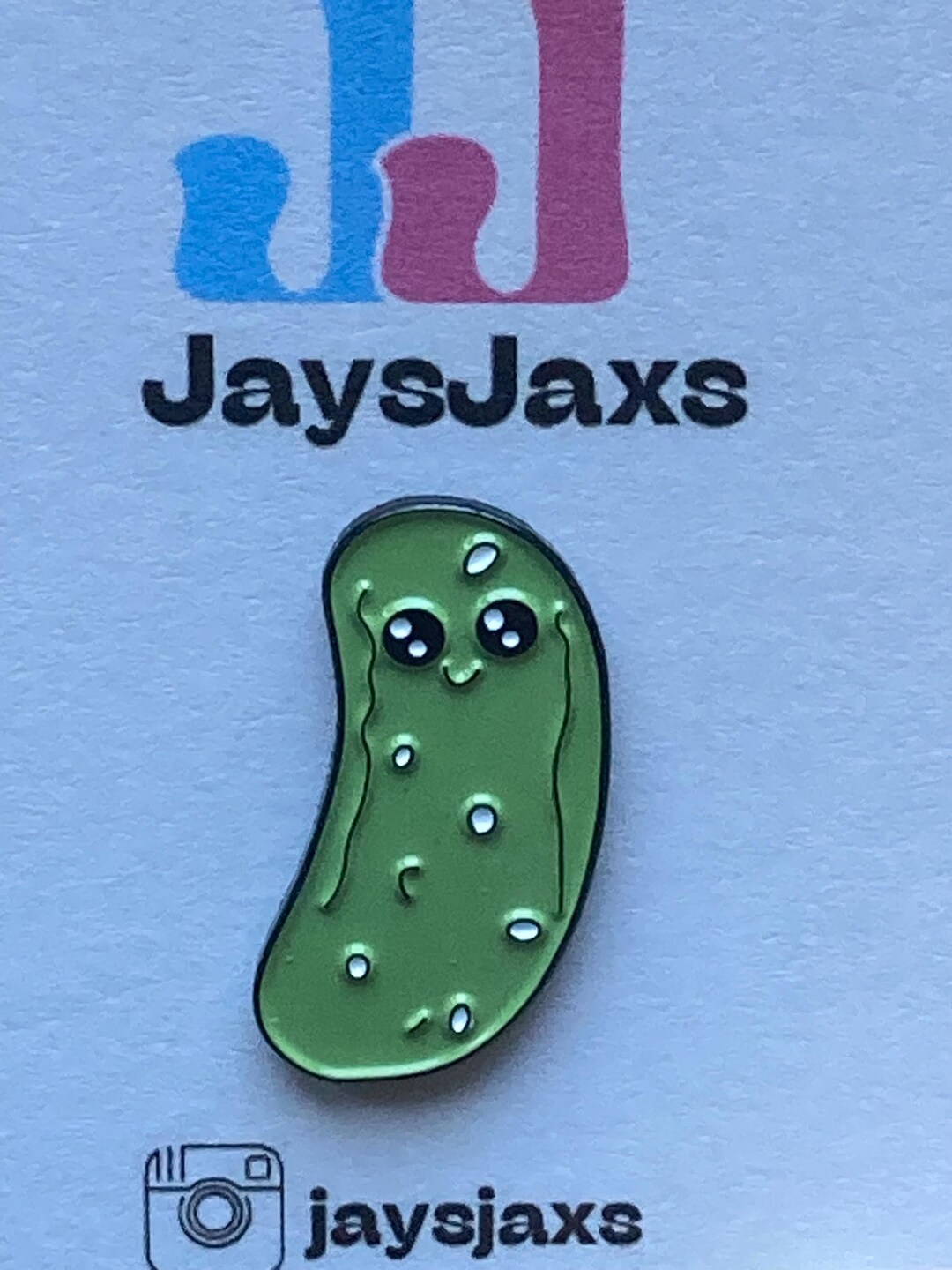 Piper the Pickle Enamel Pin - Etsy