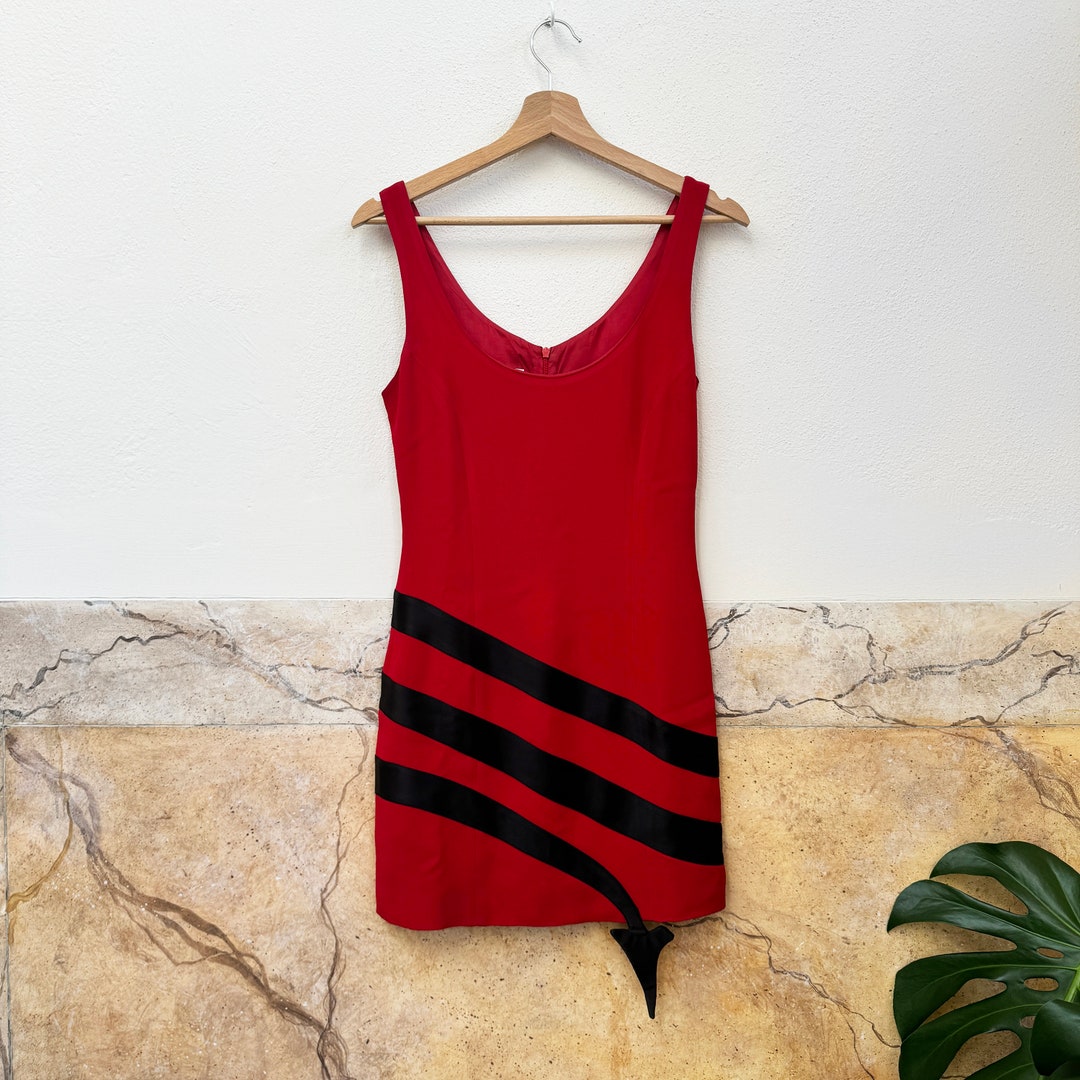 Moschino Couture Vintage Devil Dress - Etsy