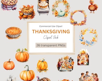 Thanksgiving Turkey Clipart Set Instant Download Personal and ...