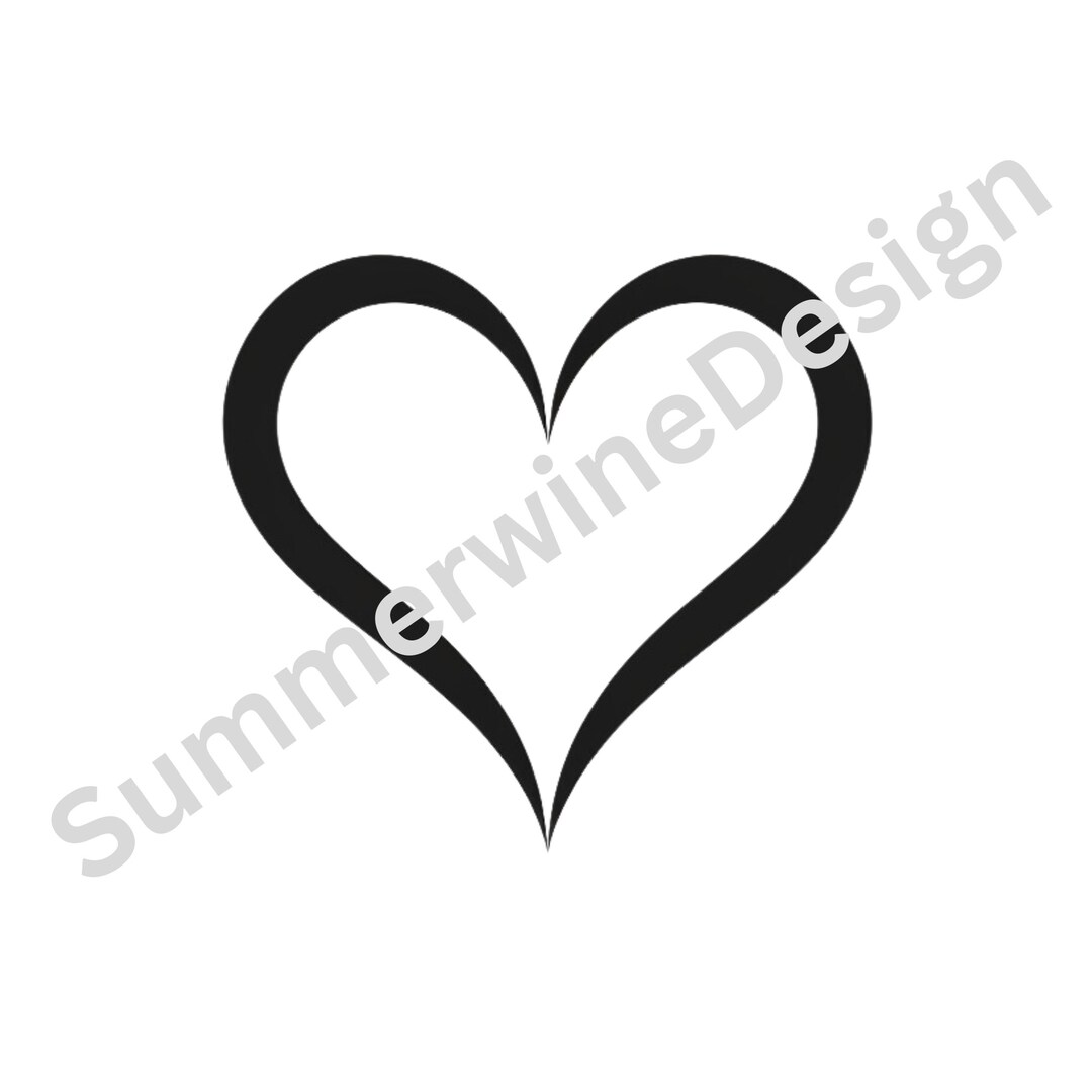 Heart PNG and SVG Clipart - Etsy