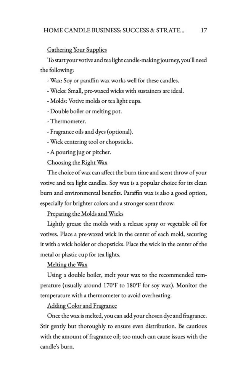 Home Candle Business: Success & Strategies - Etsy UK