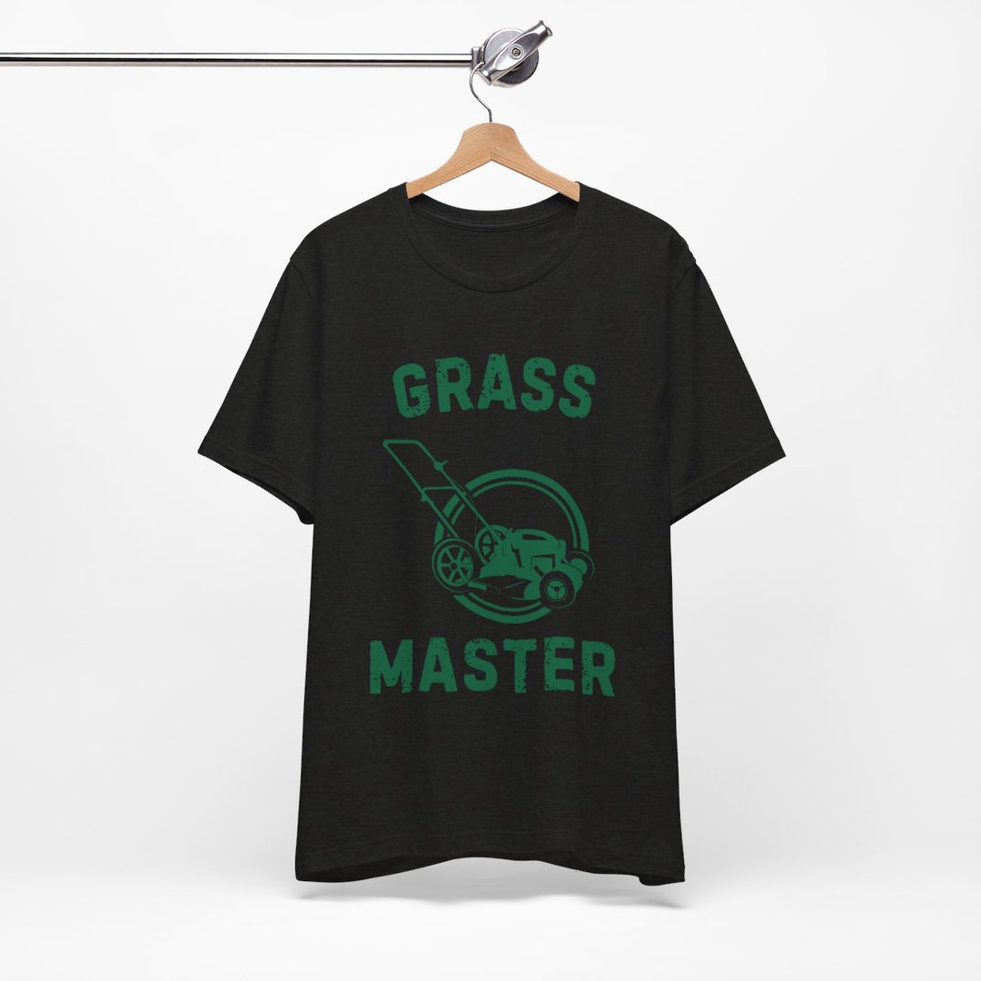Grass Master Vintage Style Shirt, Lawn Mower Shirt, Turf Shirt, Funny ...
