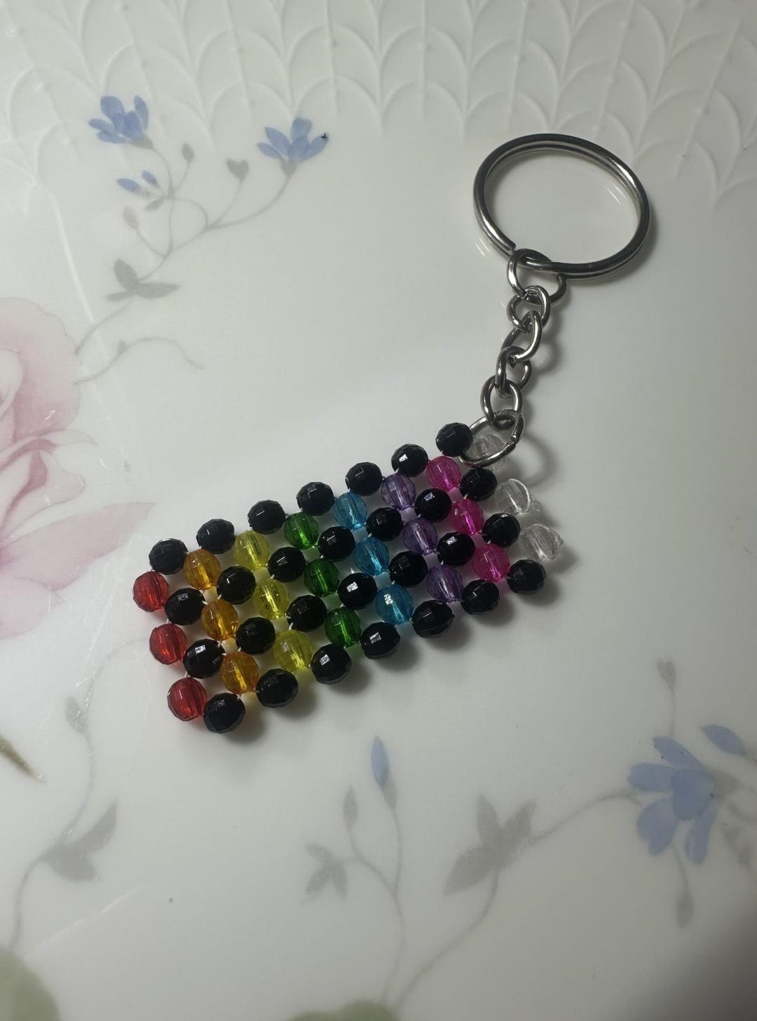 Beaded Pride Flag Keychains - Etsy