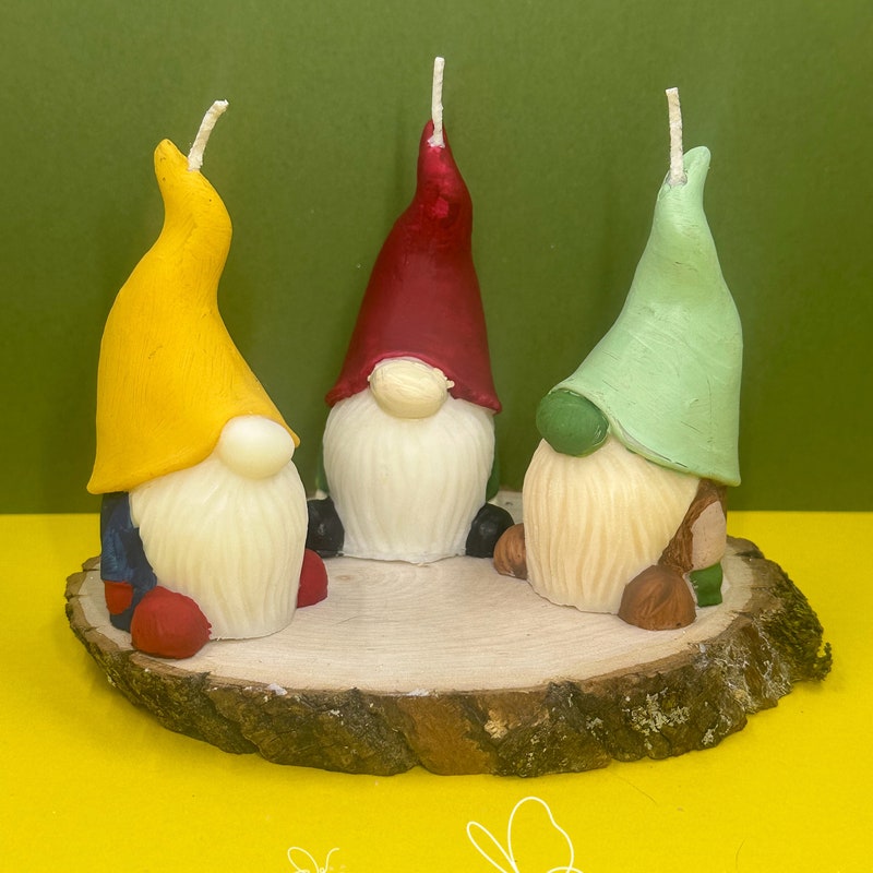 Gnome Candle - Etsy