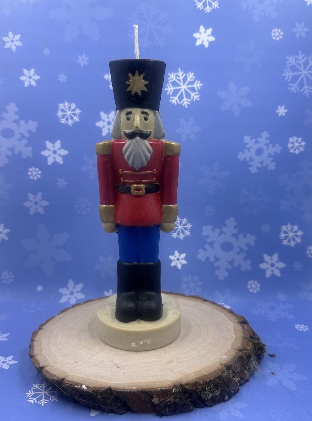 Candle-crackers: 3D Nutcracker Soy Wax Candle With Single Wick - Etsy