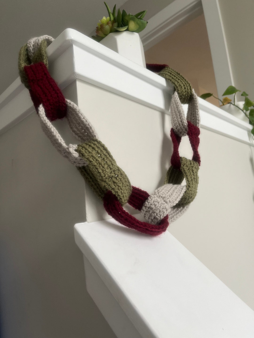 Custom Crochet Chain Garland CUSTOM COLORS - Etsy