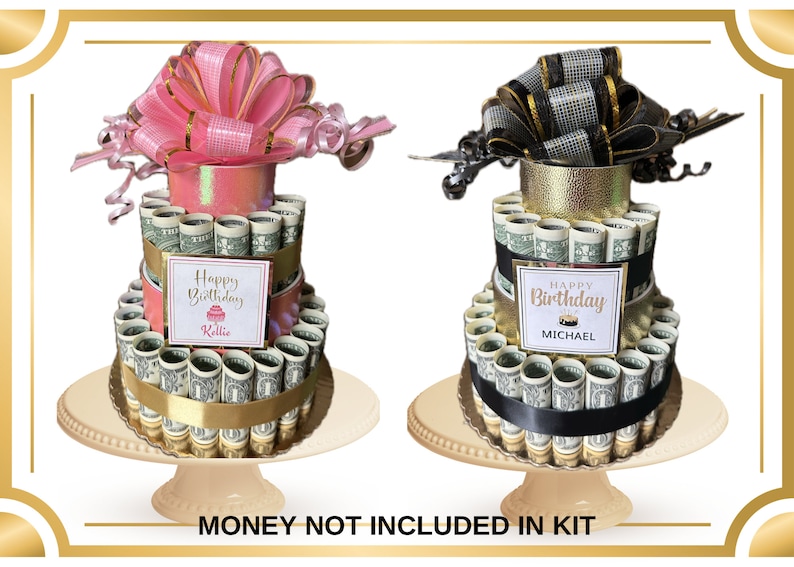 Creative Money Gift Custom Money Cake Kits Christmas, Hanukkah ...