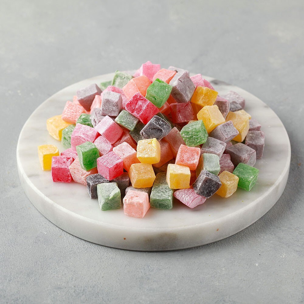 Turkish Delight, Mixed Fruit Flavored Delight, Gourmet Sweets, Turkish ...