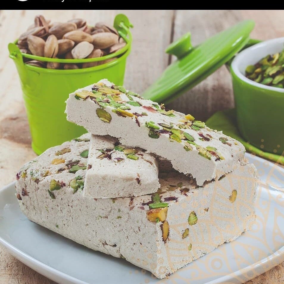 Traditional Halva With Pistachio,pistachio Sesame,tahini Halva,gourmet ...