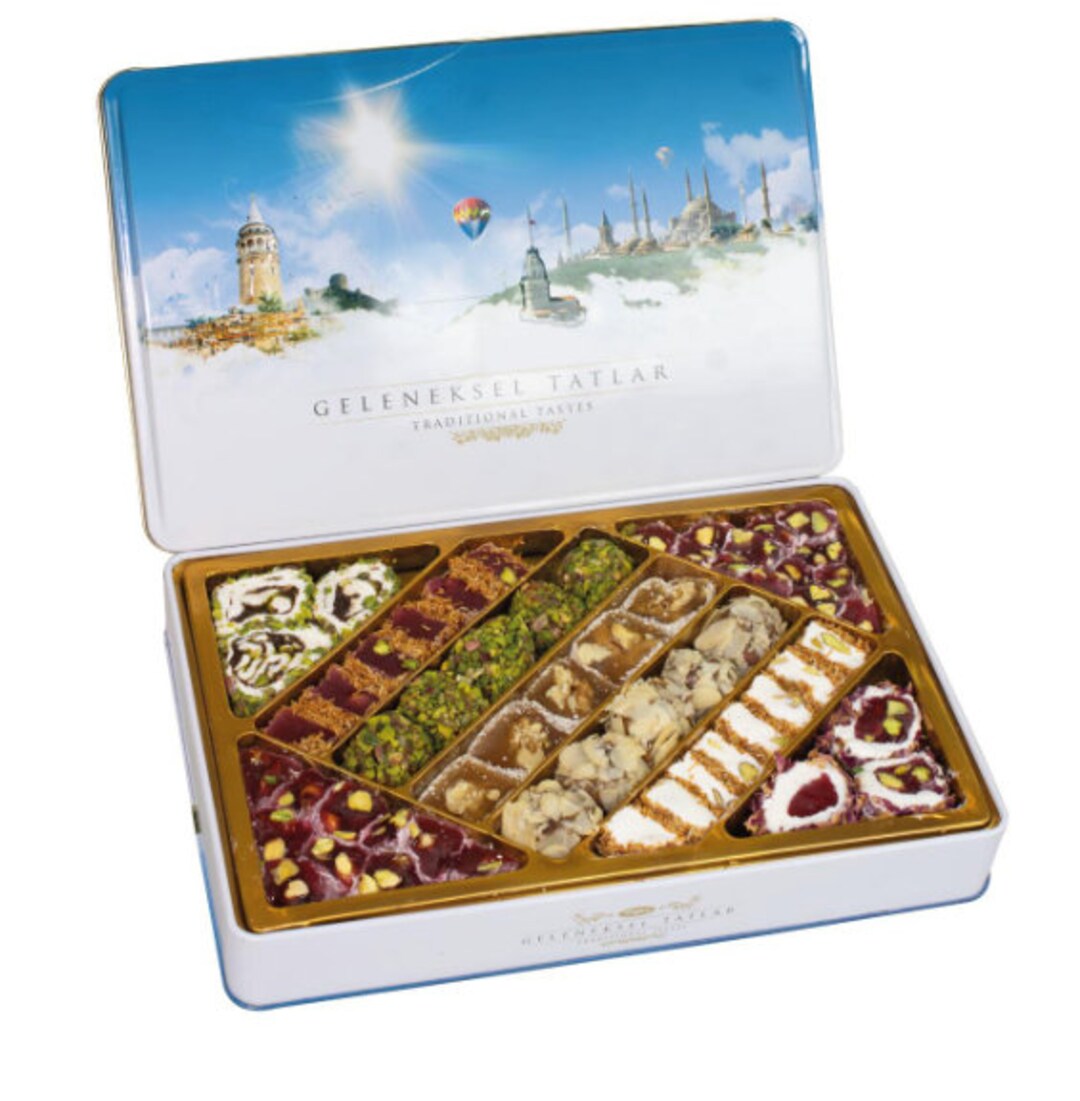 Assorted Turkish Delight Mixed Turkish Delight Box Gift Ideas Sweet ...