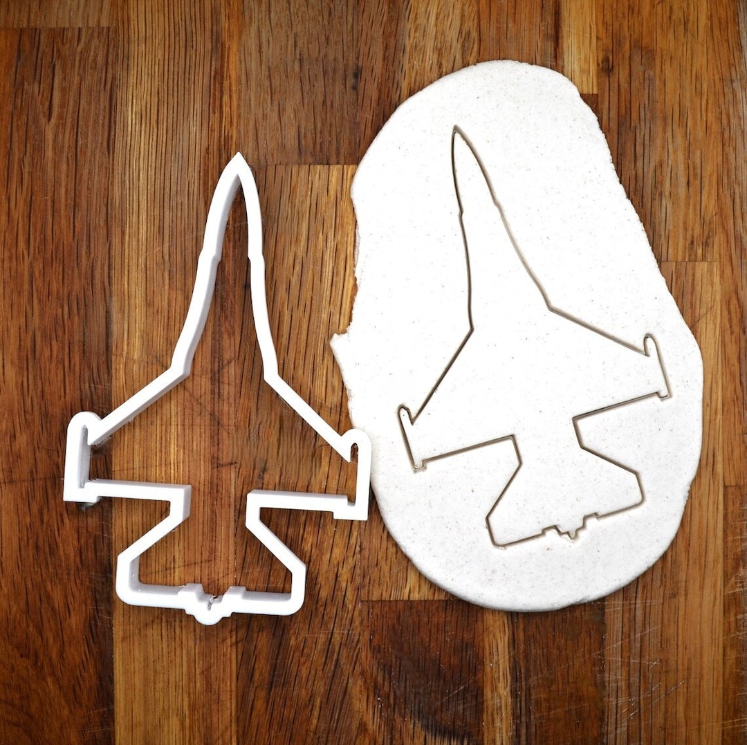 F-16 Fighter Jet Cookie Cutter, F16 USAF US Air Force Military Plane ...