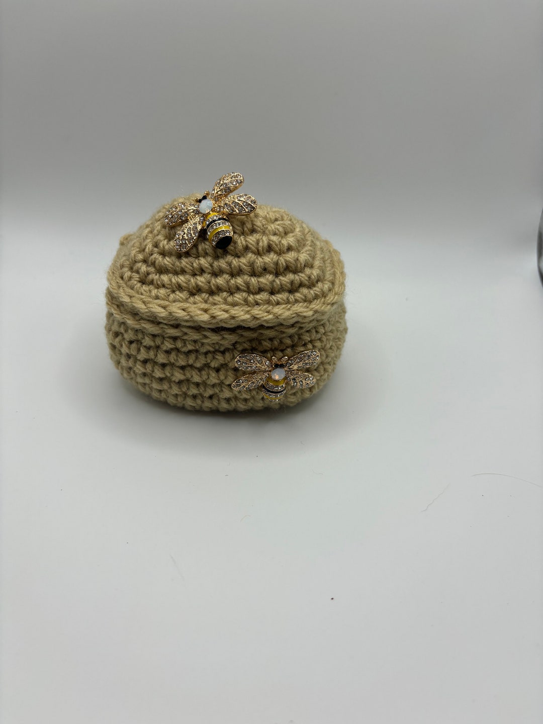 Crochet Bee Jewelry Box - Etsy