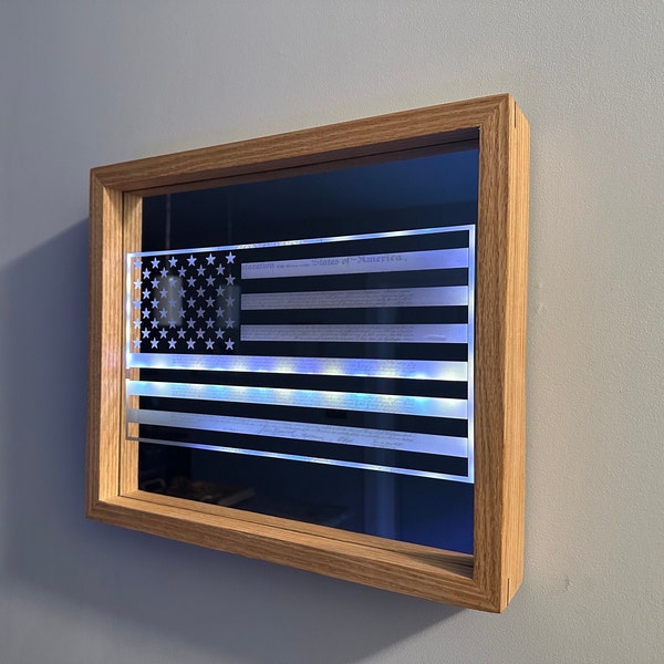 Framed American Flag - Etsy