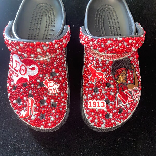 Delta Sigma Theta Shoes - Etsy