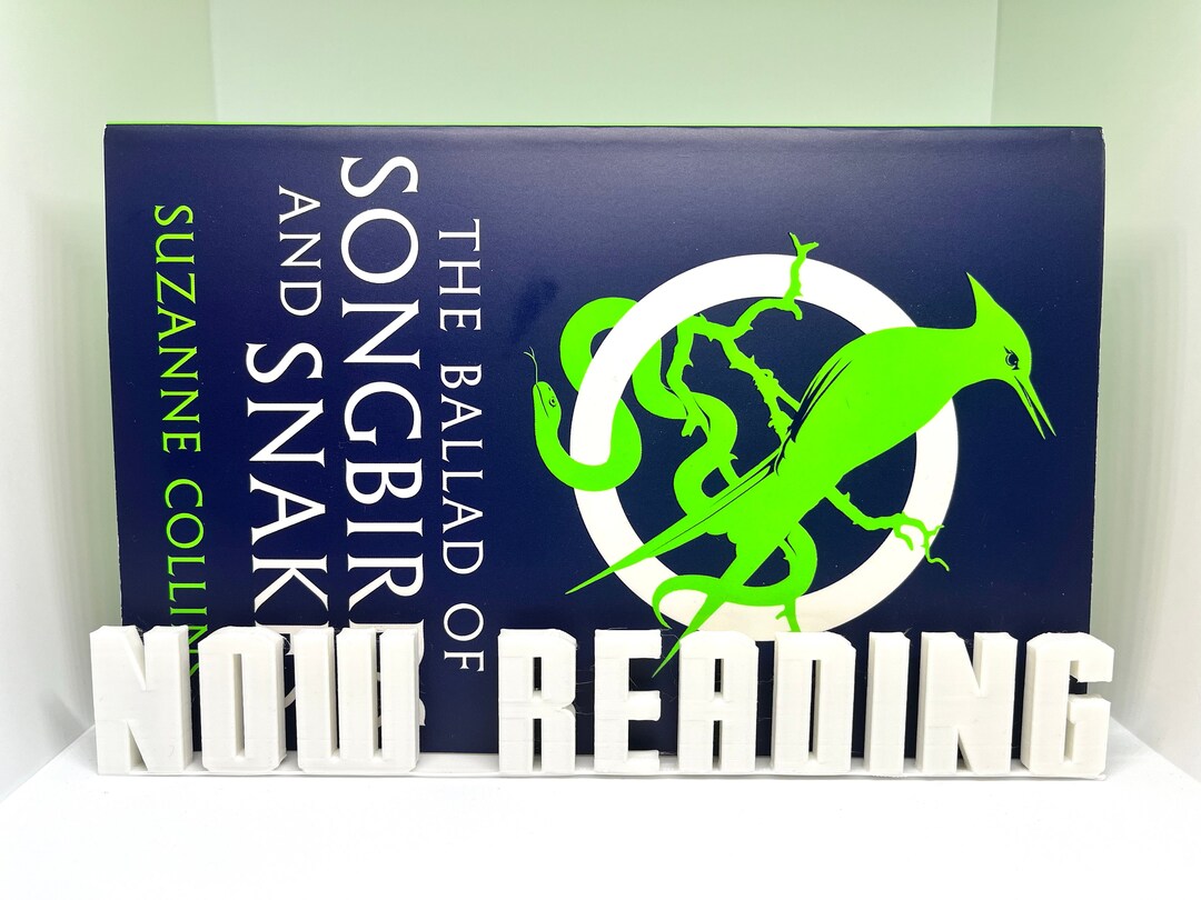 Book Stand and Place Holder NOW READING 3D Printed Reading Accessory - Etsy