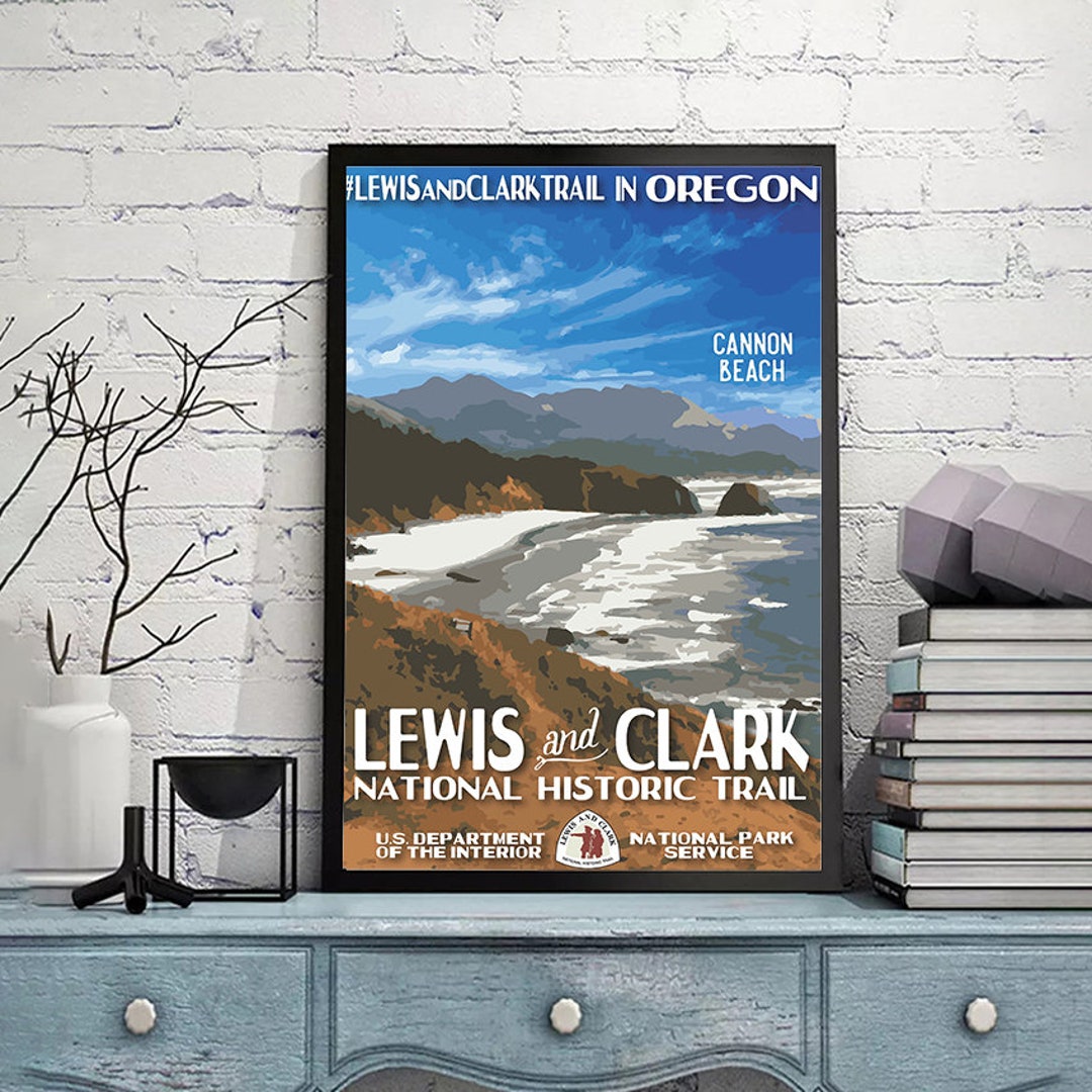 Oregon State Poster -vintage Poster,home Office Decor,antique ...