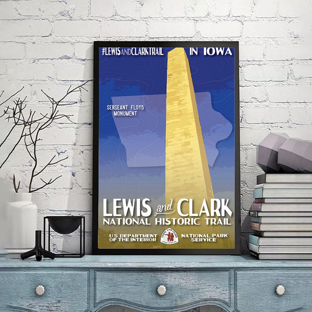 Iowa State Poster-vintage Poster,home Office Decor,antique Illustration ...