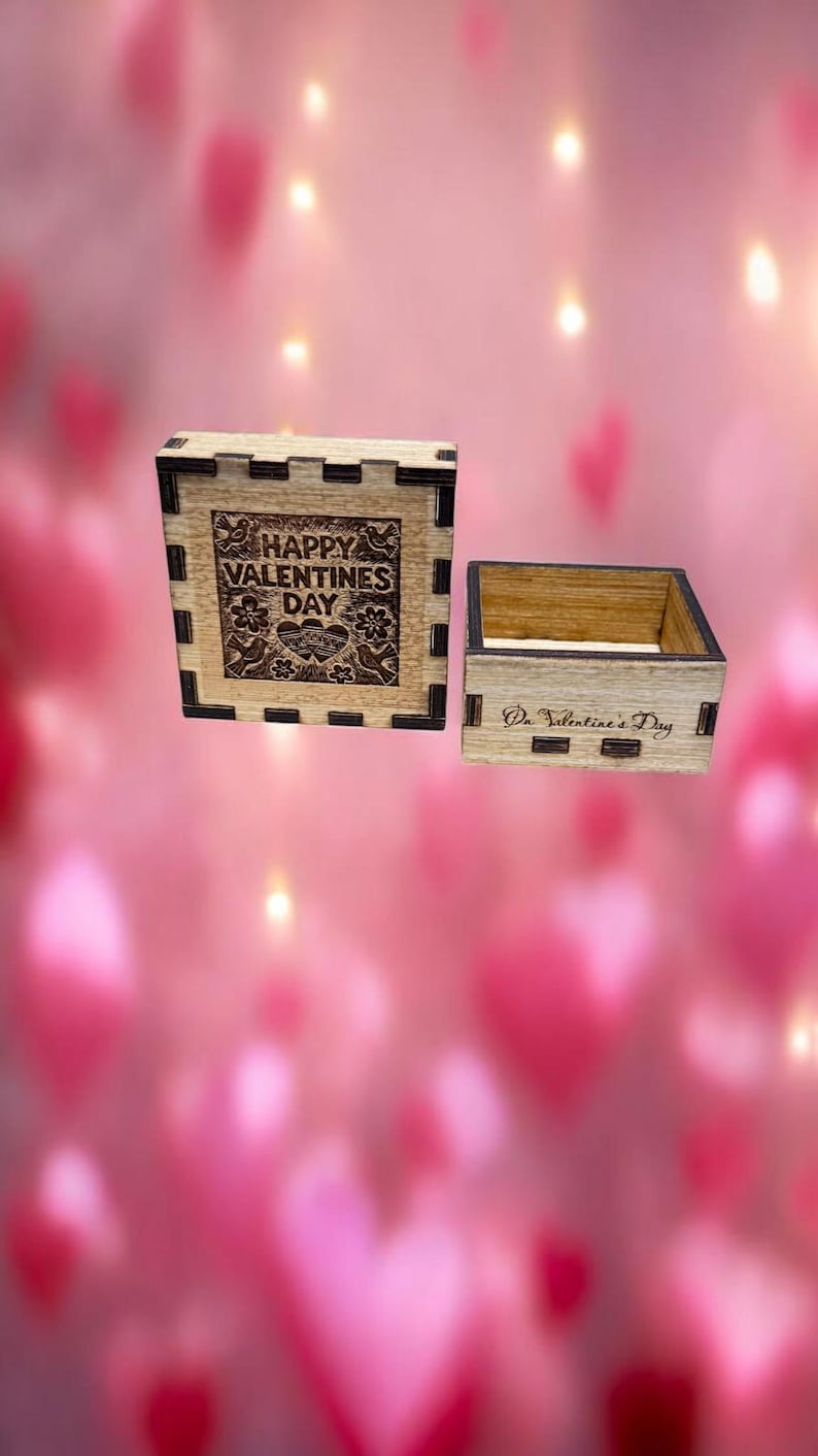 Custom Engraved Wood Gift Box, Personalized Keepsake Box - Etsy