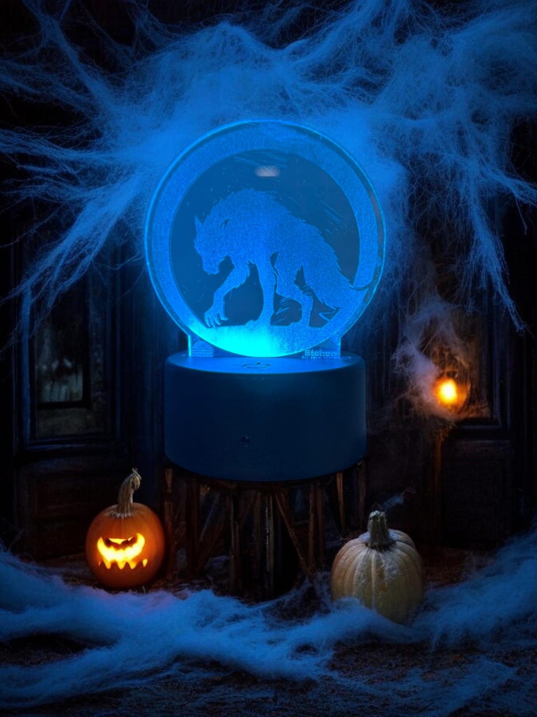 Halloween LED Night Lights varying Sizes and Designs 16 Colors, 4 Modes ...
