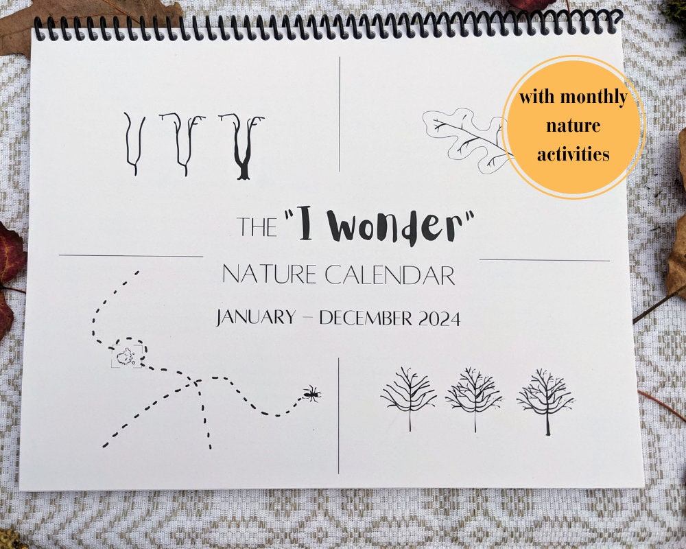 Nature Study Journal Calendar of Firsts Charlotte Mason - Etsy