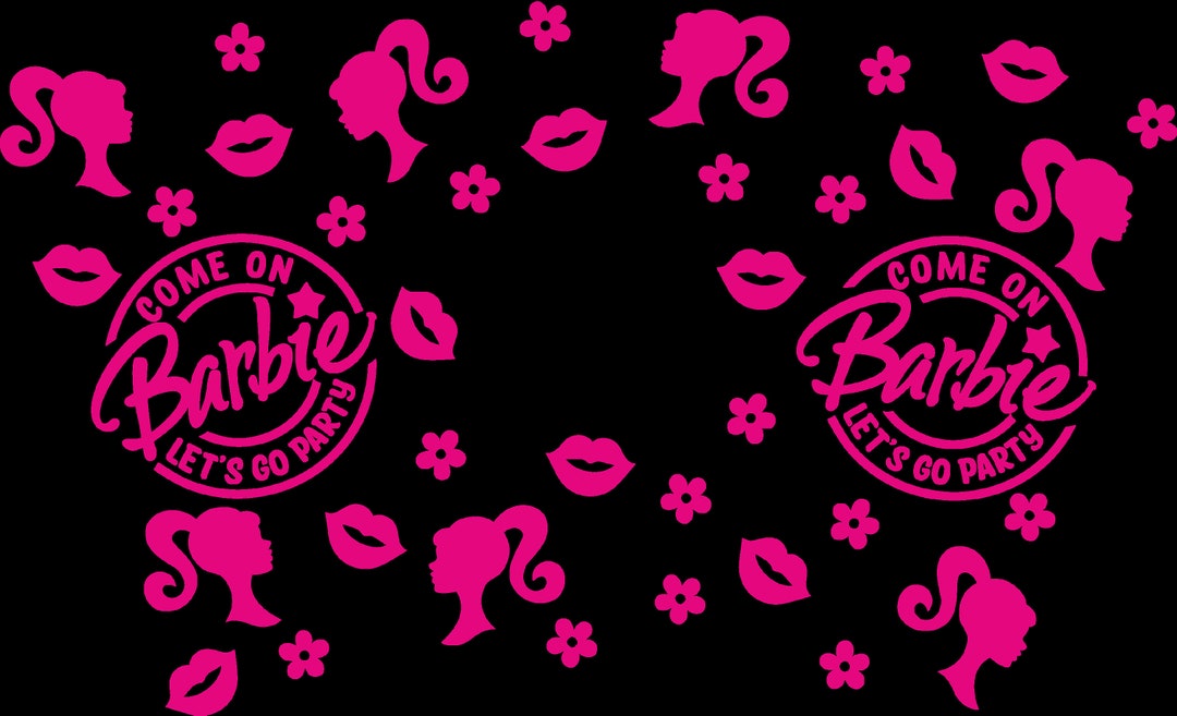 Barbie Cold Cup SVG - Etsy Australia