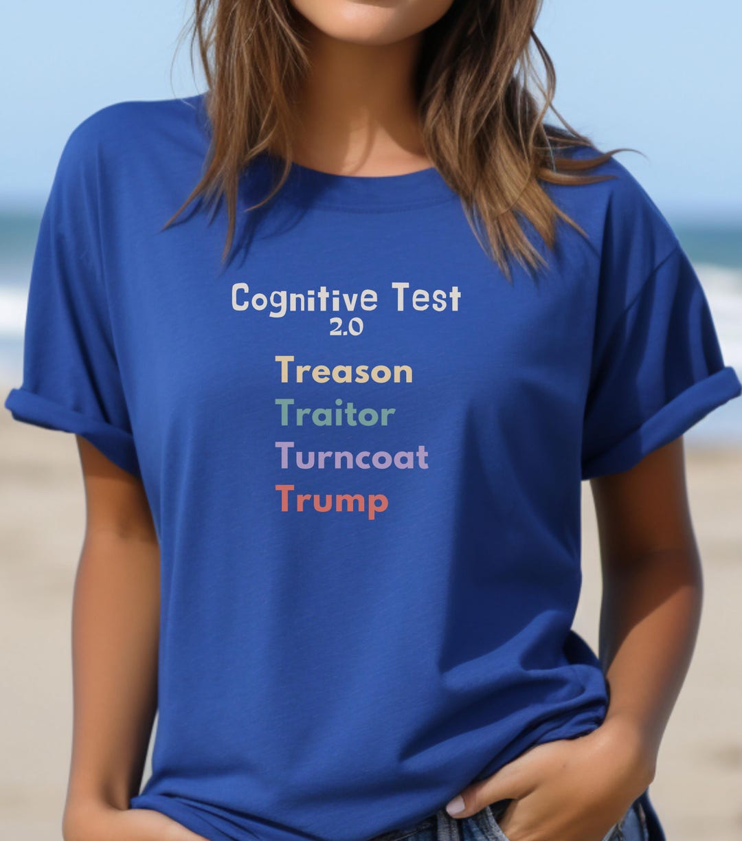 Stable Genius Cognitive Test Tshirt, Person Woman Man Shirt, Funny ...