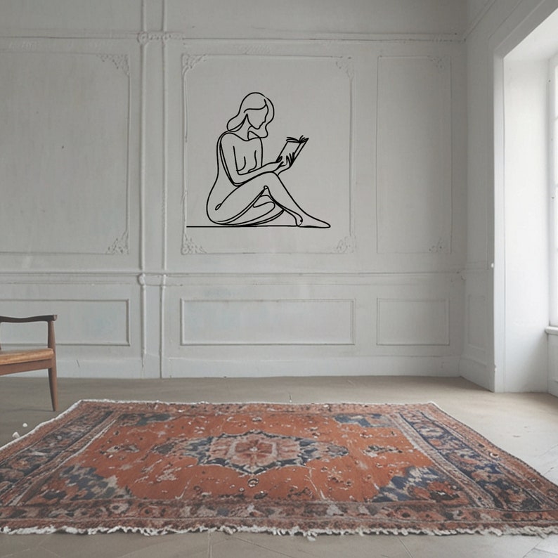 Girl Reading Book Dxf, STL, SVG File for 3D Print 3D Printer Art Piece ...