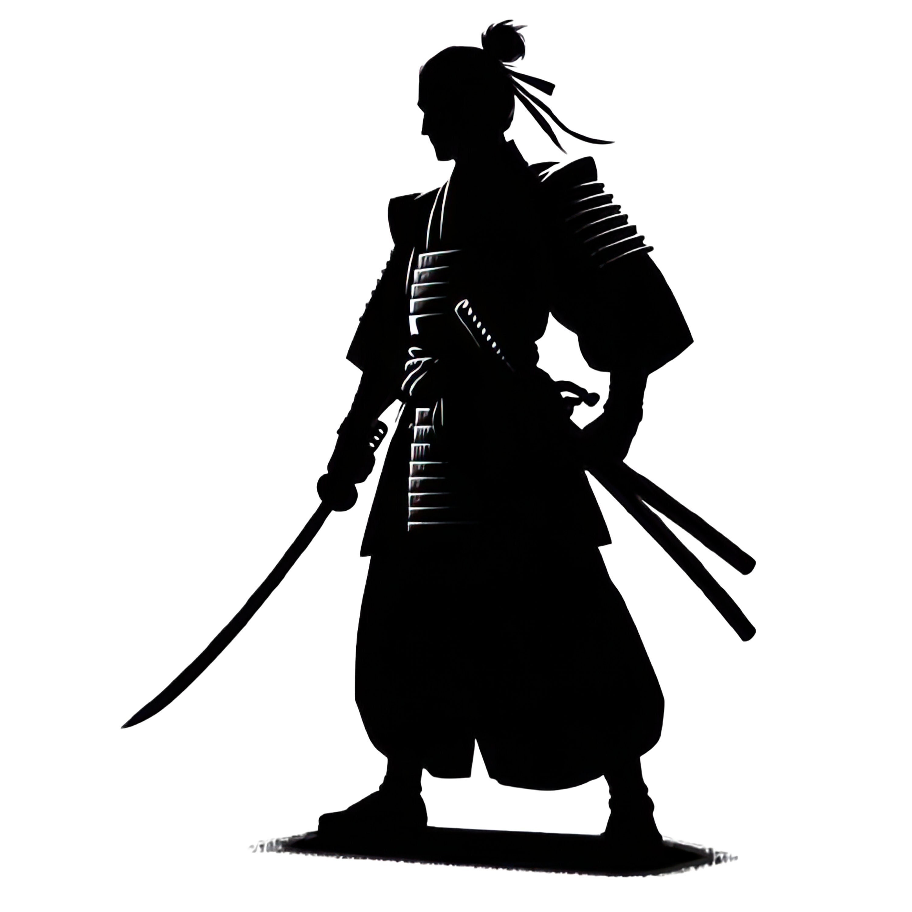 Samurai Warrior DIY Wall Art for 3D Prints - 3D Printing Samurai Figure ...