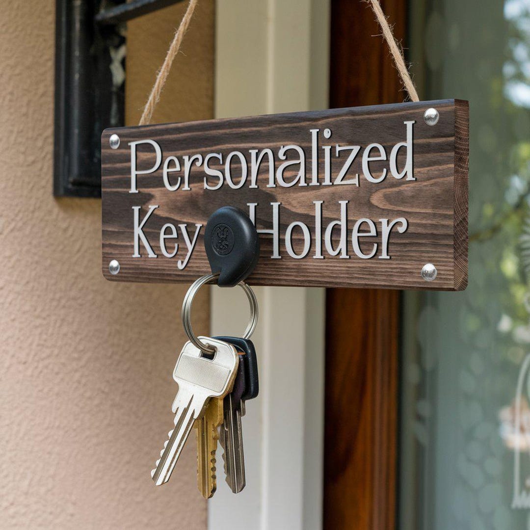 Personalized Key Holder Design, the Best Gift for Your Loved Ones, Key ...