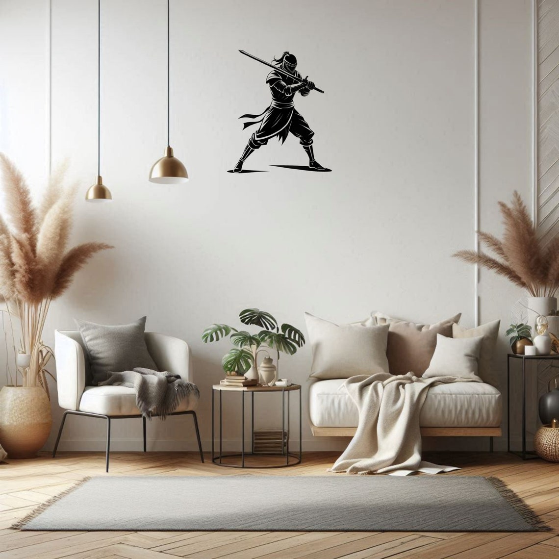 Knight Silhouette With Sword for 3D Prints - STL, DXF, SVG Files for 3D ...