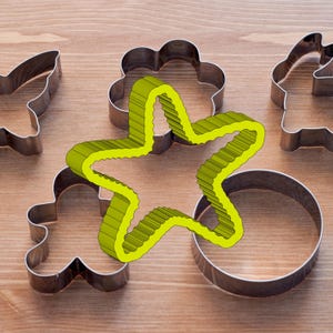 Shell Fish Sea Star Cutter 3D Print STL File - for Freshies and Aroma ...