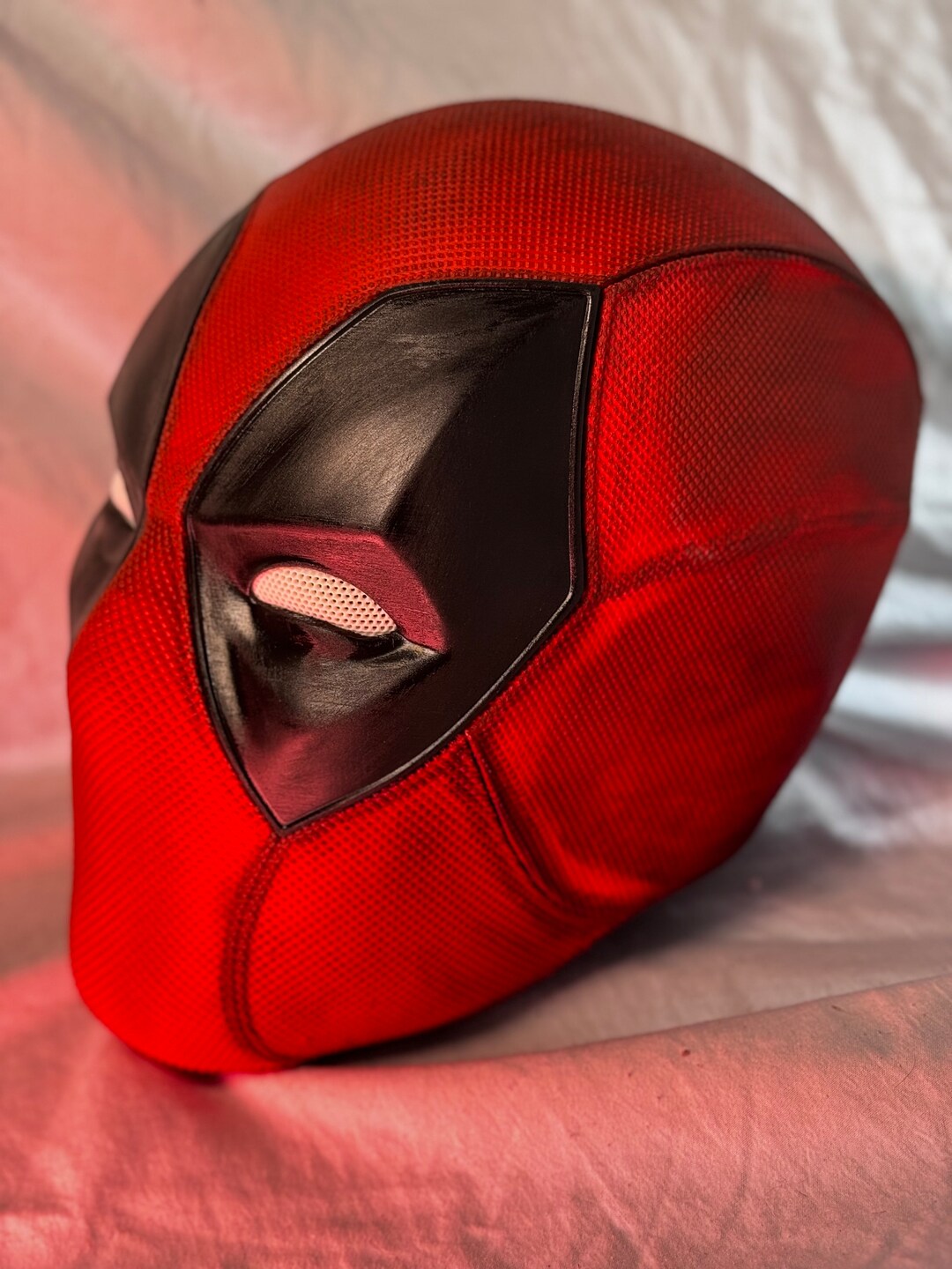 Deadpool 4 3D Printed Mask Wearable or Display Options Hand-painted ...