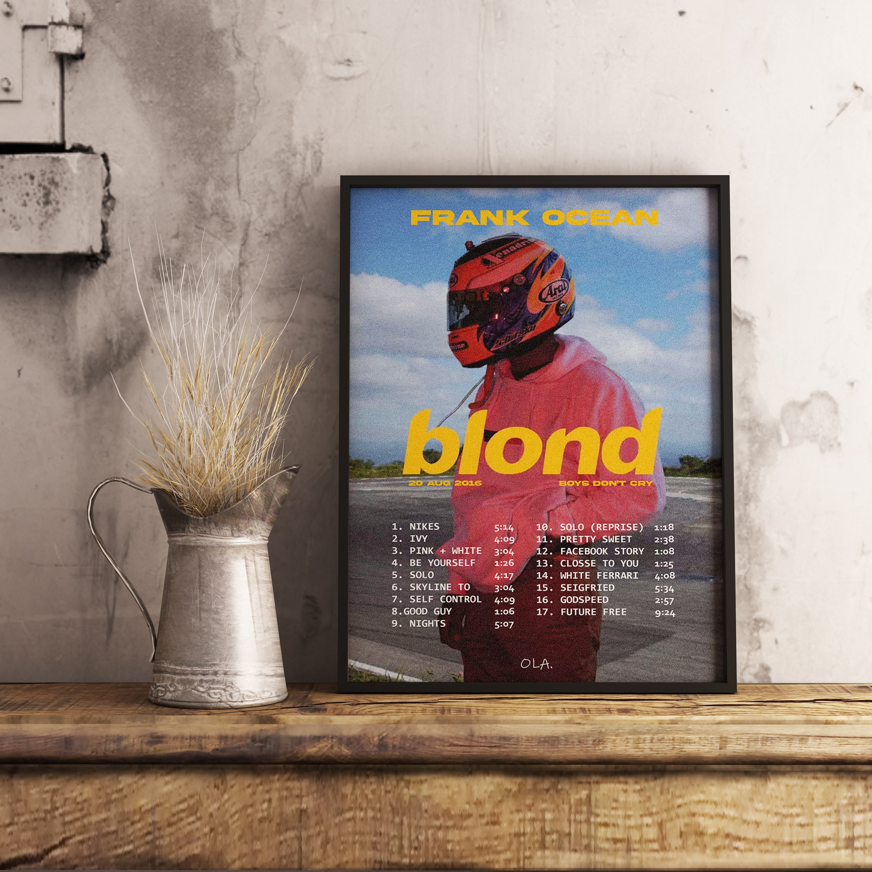 Frank Ocean Poster, Album Cover Posters, Printable Poster, Digital ...