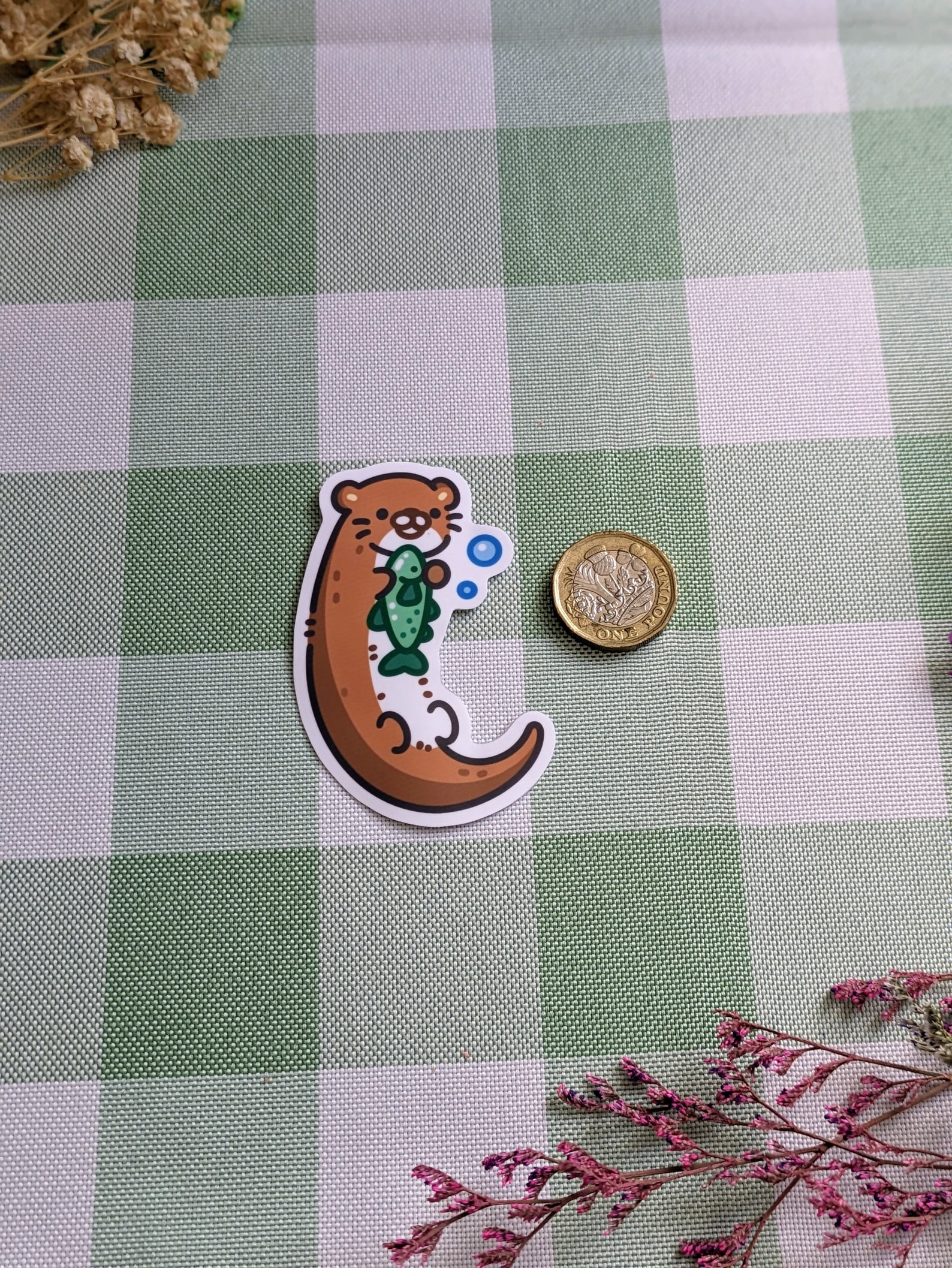 Otterly Adorable Sticker - Etsy