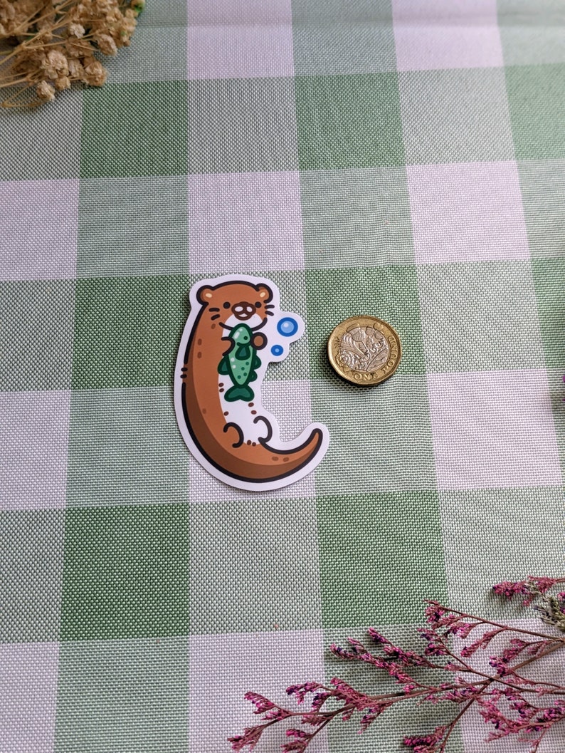 Otterly Adorable Sticker - Etsy