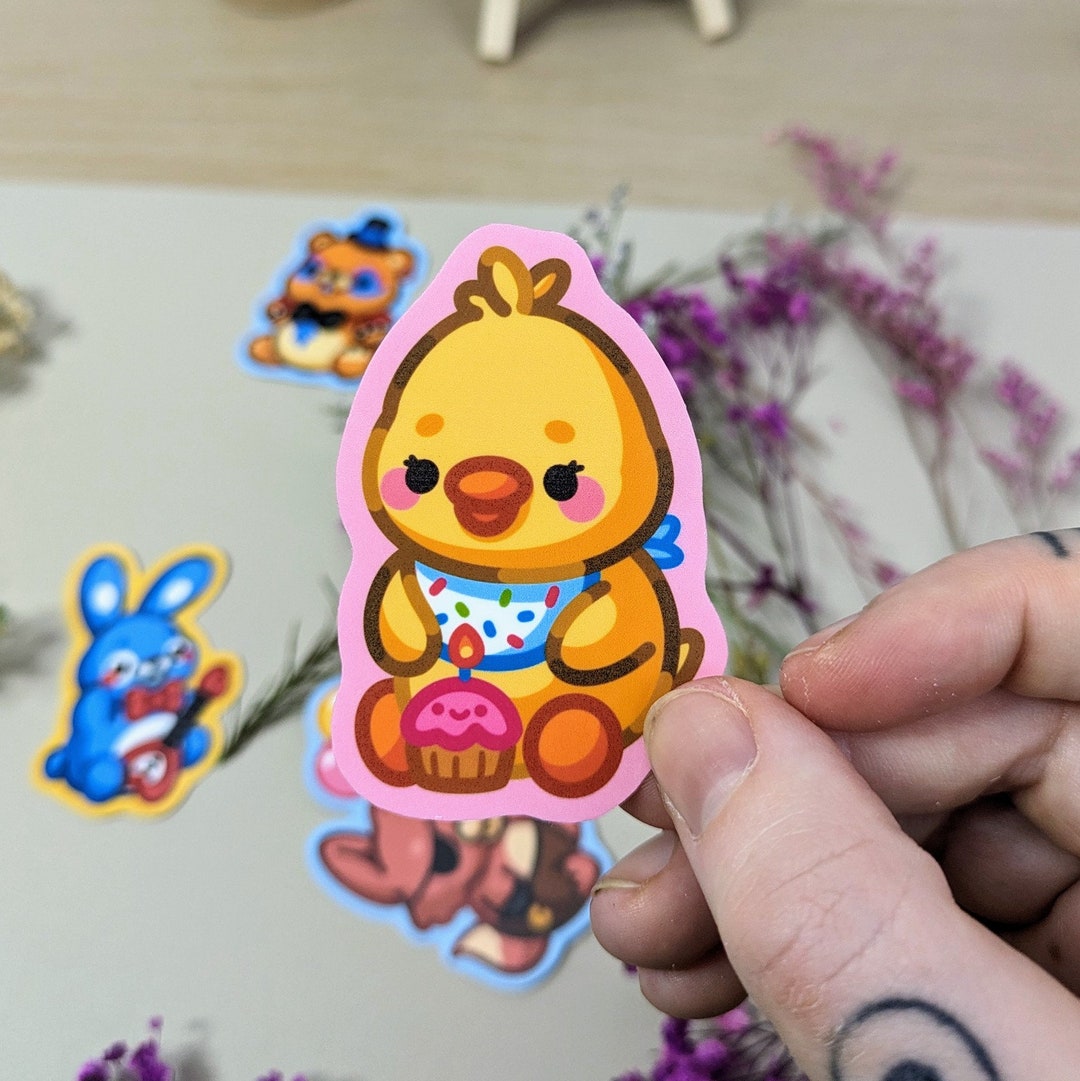 Chica FNAF Sticker - Etsy