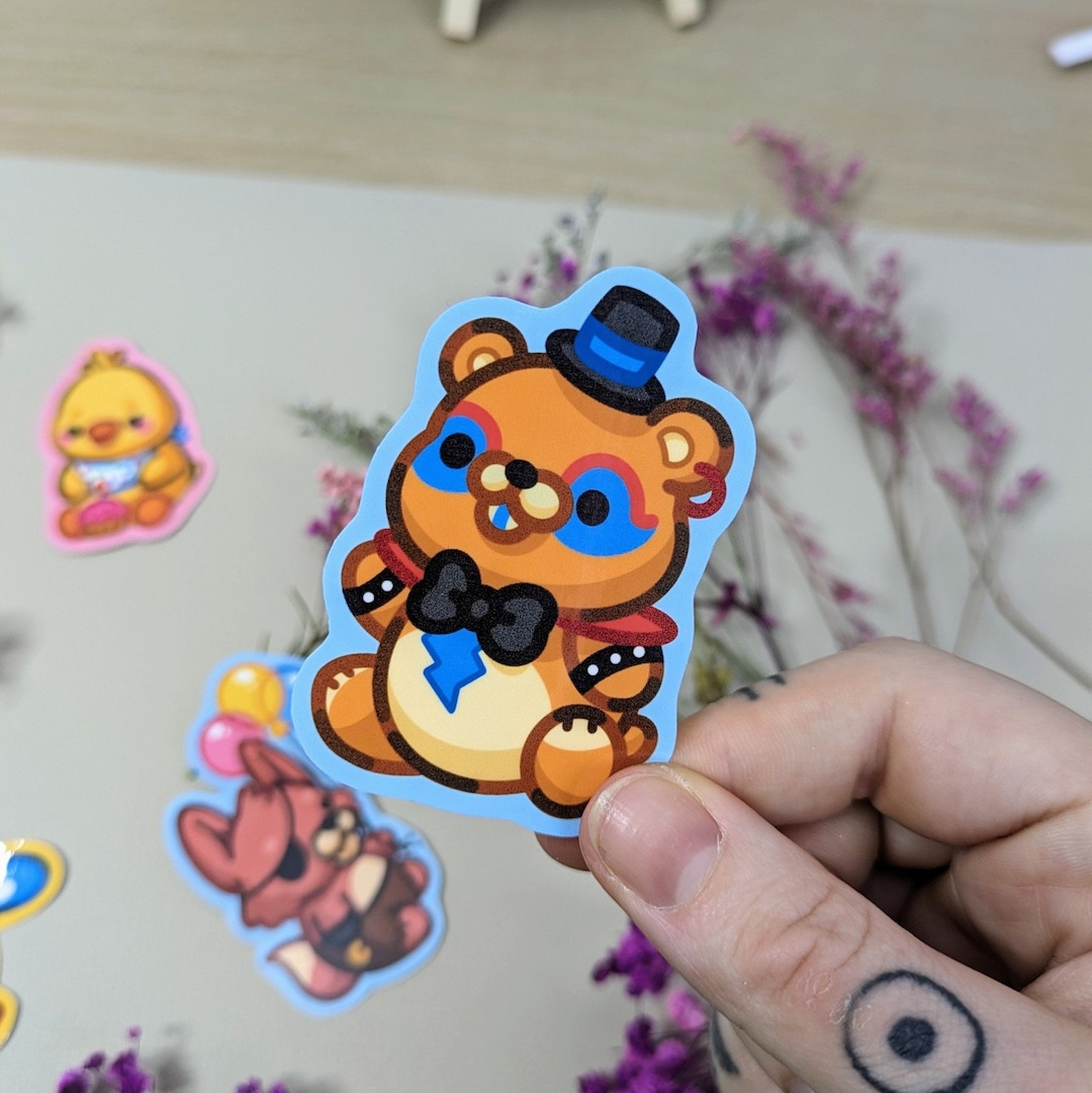 Freddy FNAF Sticker - Etsy
