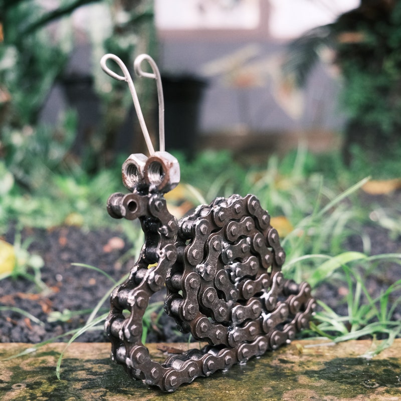 Scrap Metal Yard Art - Etsy