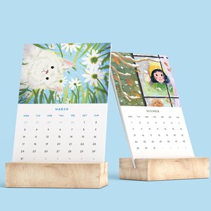 2025 Printable Illustrated Calendar Cute Calendar Template Cozy Wall ...