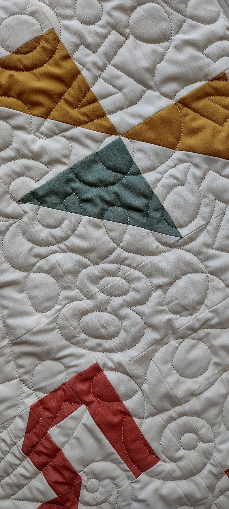 Monthly Milestone Quilt | Baby's First Year Growth Quilt | Numbers ...