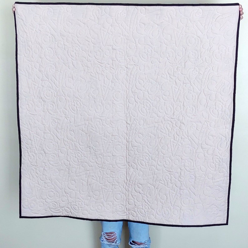 Monthly Milestone Quilt | Baby's First Year Growth Quilt | Numbers ...