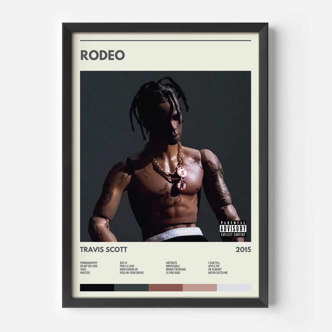 Travis Scott - Rodeo - Album Poster Print - Etsy