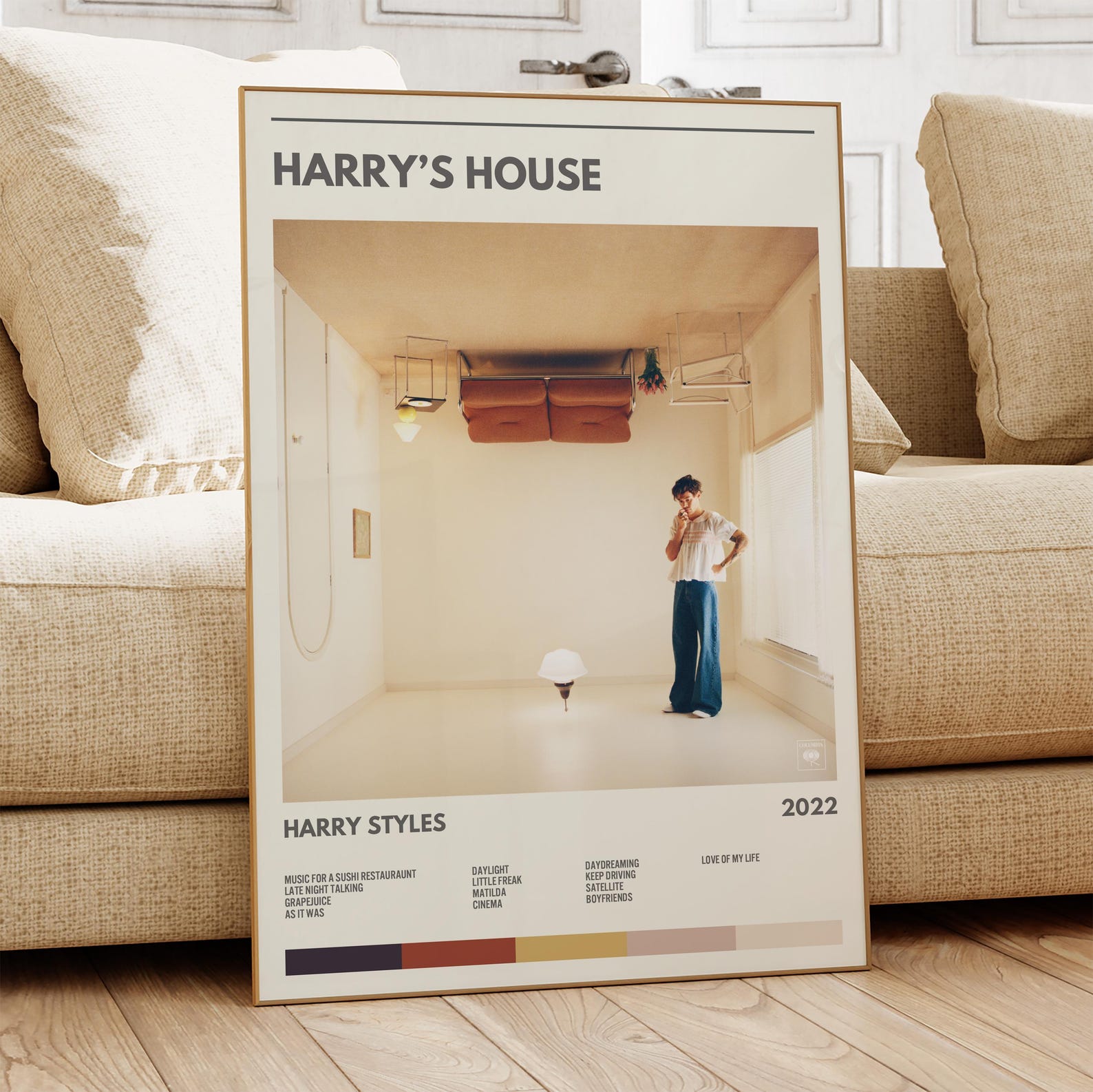 Harry Styles - Harry's House - Album Poster Print - Etsy UK
