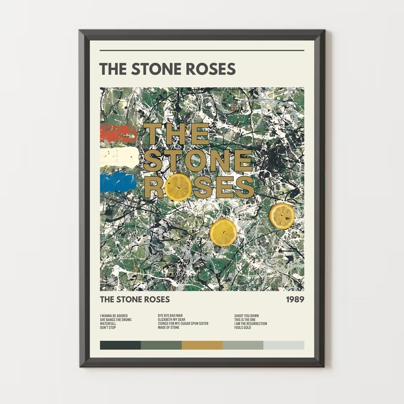 Stone Roses Poster Frame - Etsy UK