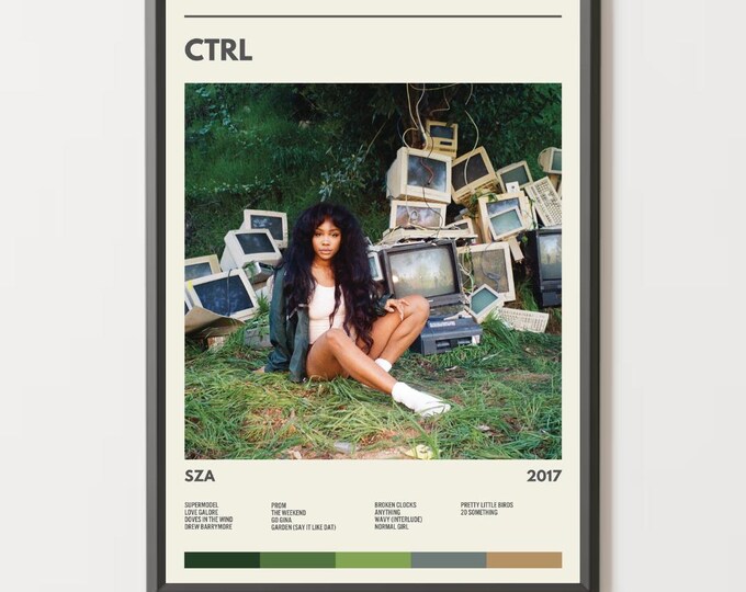 Sza Poster - Etsy UK