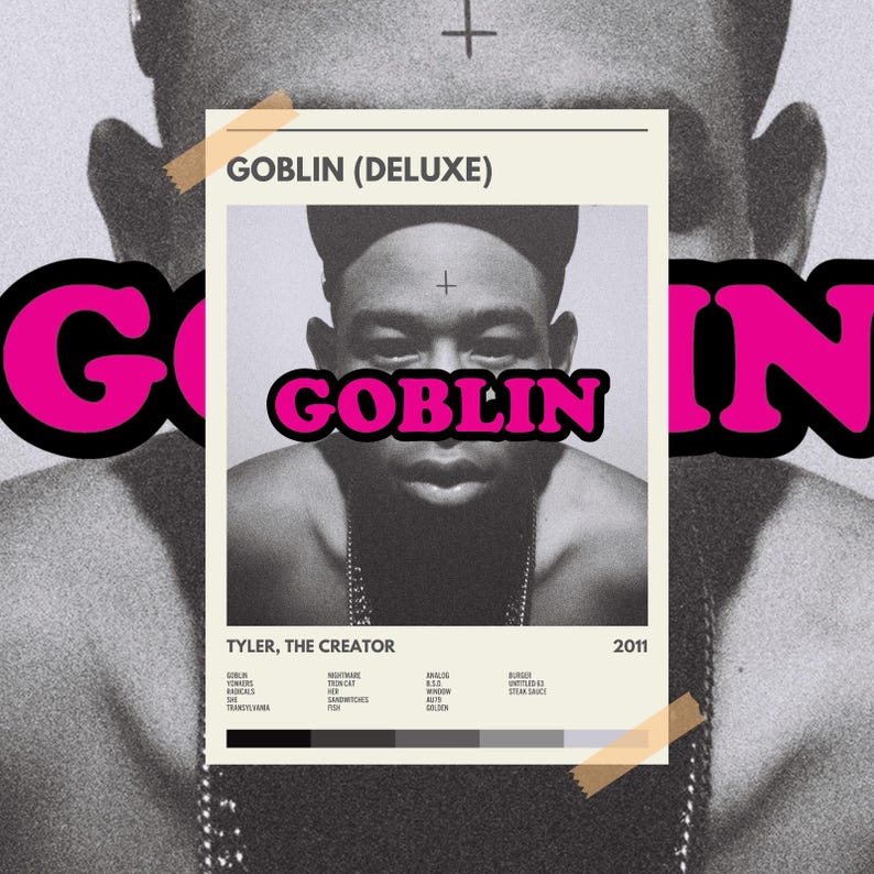 Tyler, the Creator - Goblin Deluxe - Album Poster - Etsy